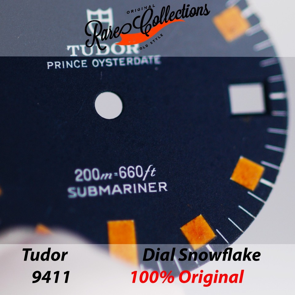 Tudor Submariner Snowflake Dial Ref 9411 Original Blue Dial Vintage | eBay