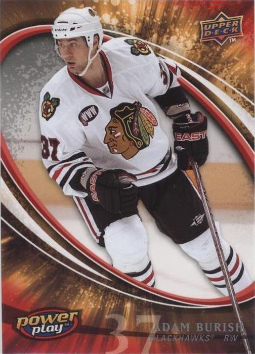 2008-09 Upper Deck Power Play - Adam Burish #59 for sale online | eBay