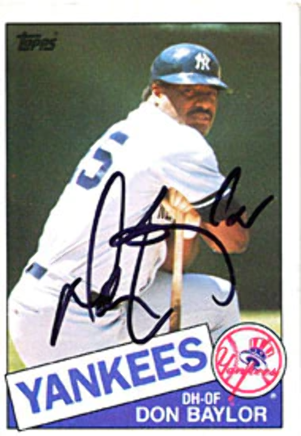 Don Baylor Autographed / Signed 1985 Topps Card | eBay