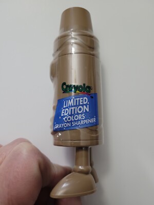 Crayola Limited Edition Retired 2025 - Crayon Sharpener -Bri -Raw Umber ...
