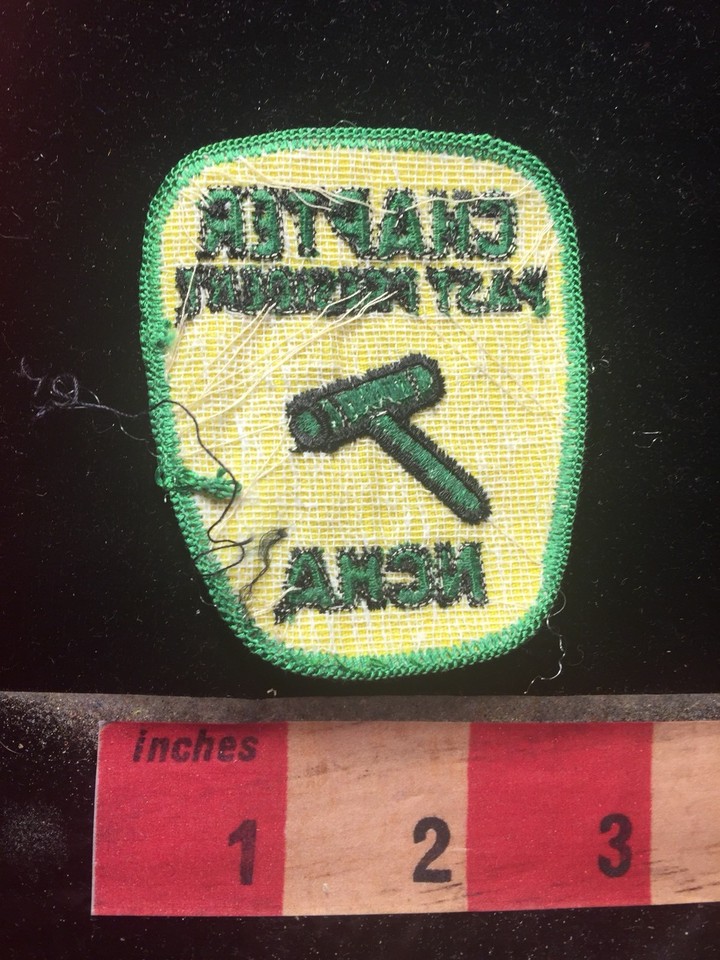 Vintage NCHA CHAPTER PAST PRESIDENT Patch - Green Gavel 81WE | eBay