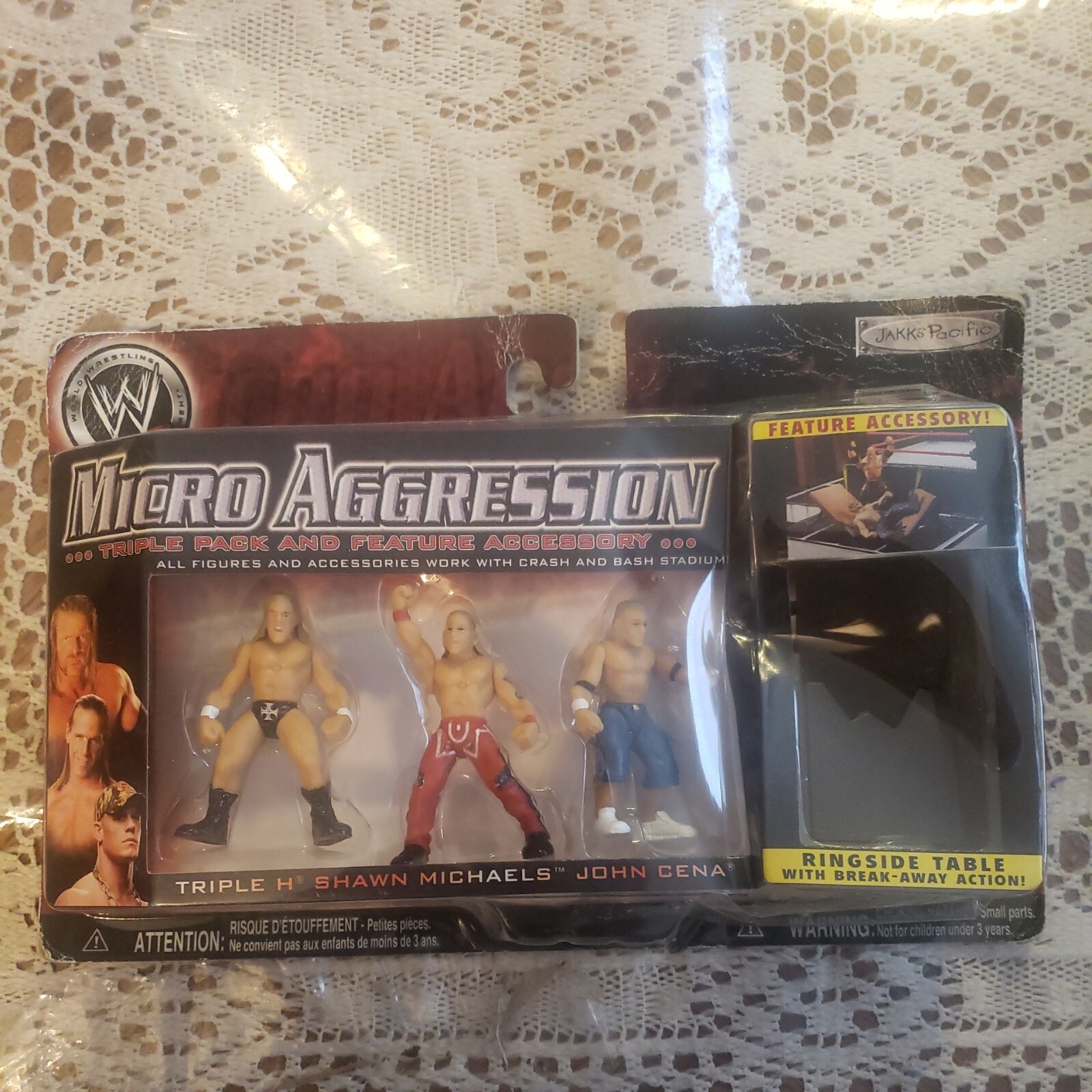 WWE Micro Aggression series 1 Triple H, John Cena, and Shawn Michaels ...