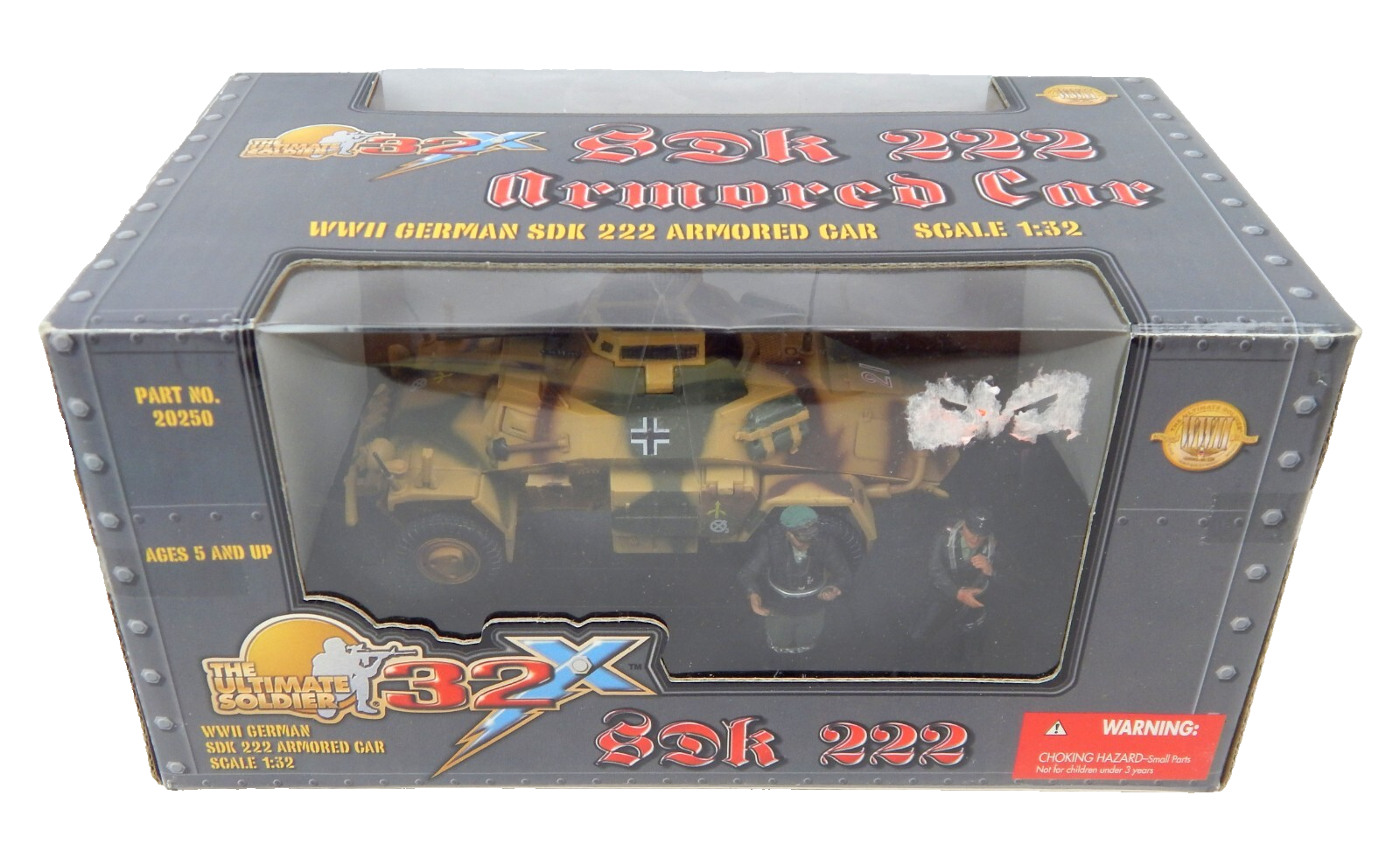 The Ultimate Soldier 1/32 WWII German SDK 222 Armored Car New! | eBay