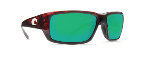 NEW Costa Del Mar PRO Fantail Tortoise Green Mirror Lens 580G Polarized ...