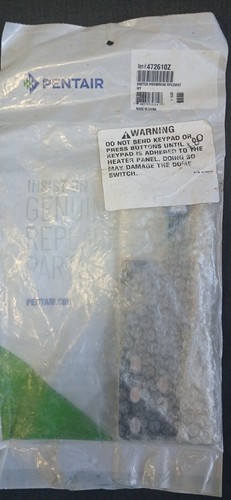 PENTAIR, SWITCH MEMBRANE REPLACEMENT (KEYPAD HEATER) #472610Z | eBay