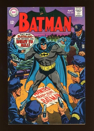 Batman 201 VF/NM 9.0 High Definition Scans *b27 | eBay