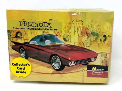 Monogram 85-0095 Predicta Futuristic Thunderbird Car Model Kit 1/24 ...