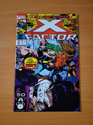 X-Factor #72 Direkte Markt Edition ~ Fast Neu NM ~ 1991 Marvel Comics | eBay.de