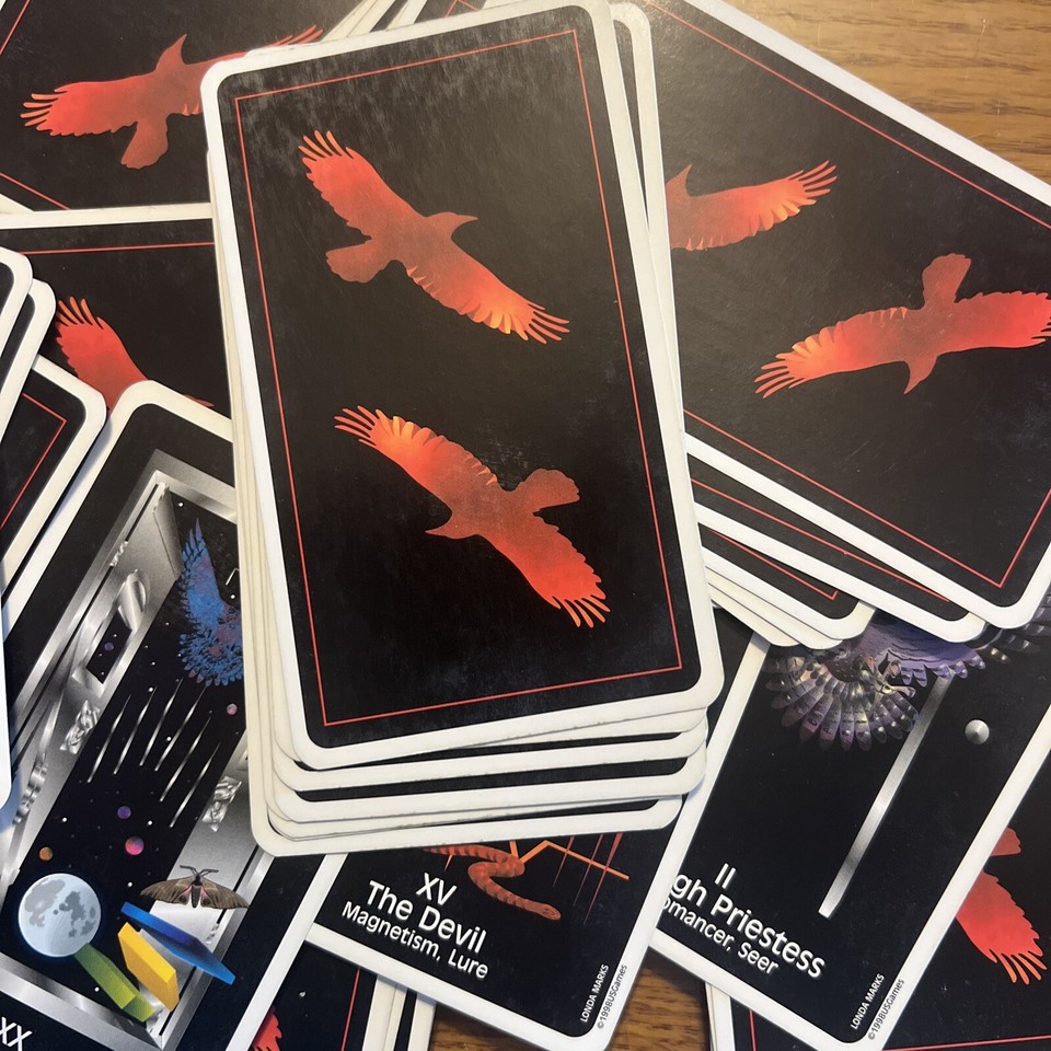 1998 Crows Magick Tarot Card Deck - Created by Londa Marks - 78card ...