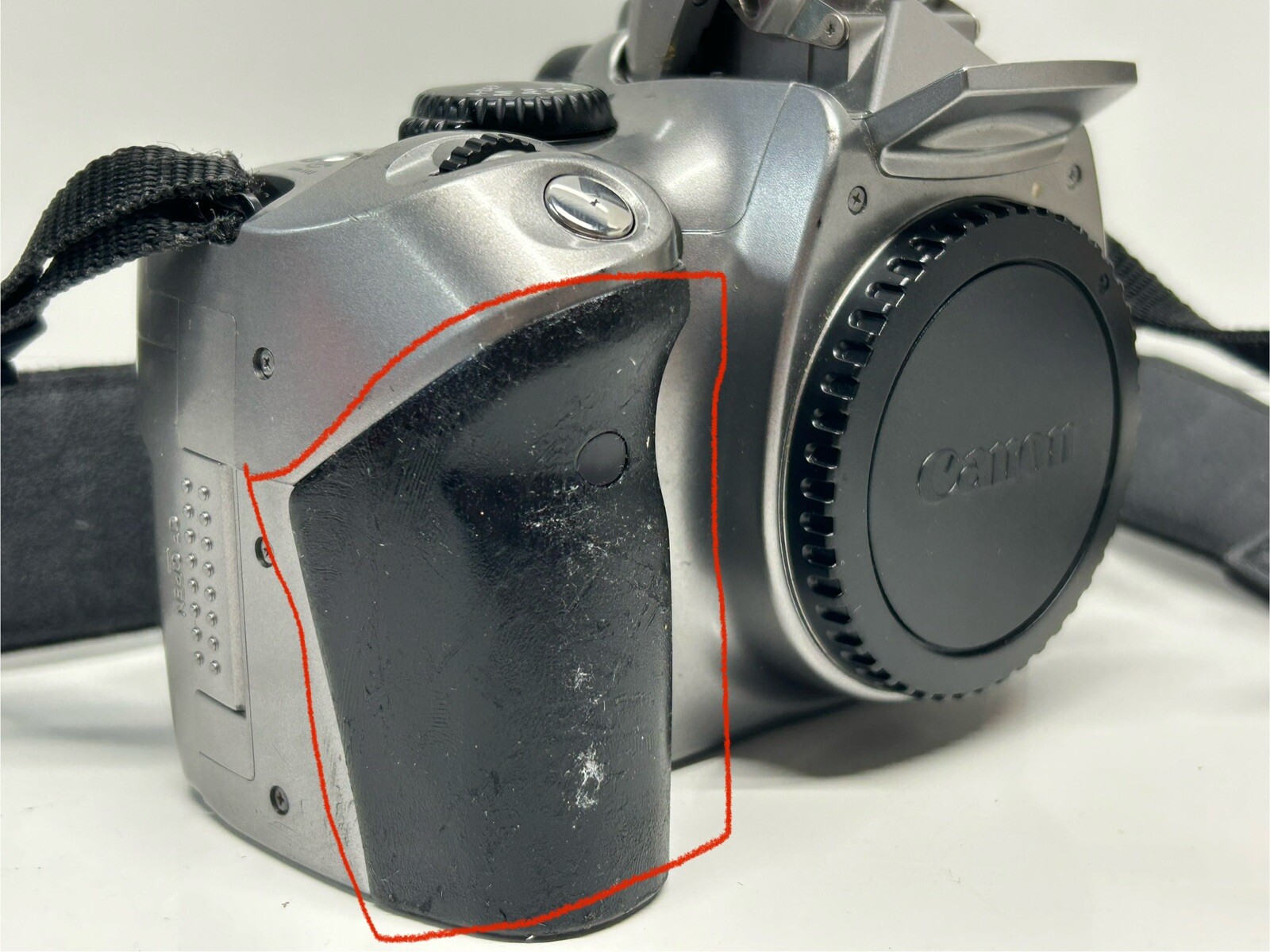 Canon EOS Digital Rebel / EOS 300D 6.3MP Digital SLR Camera - Silver ...