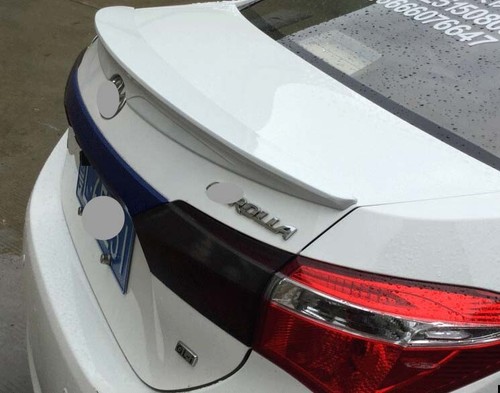 Factory ABS Rear Lip Wing Spoiler Style for 2014-2018 Toyota Corolla ...