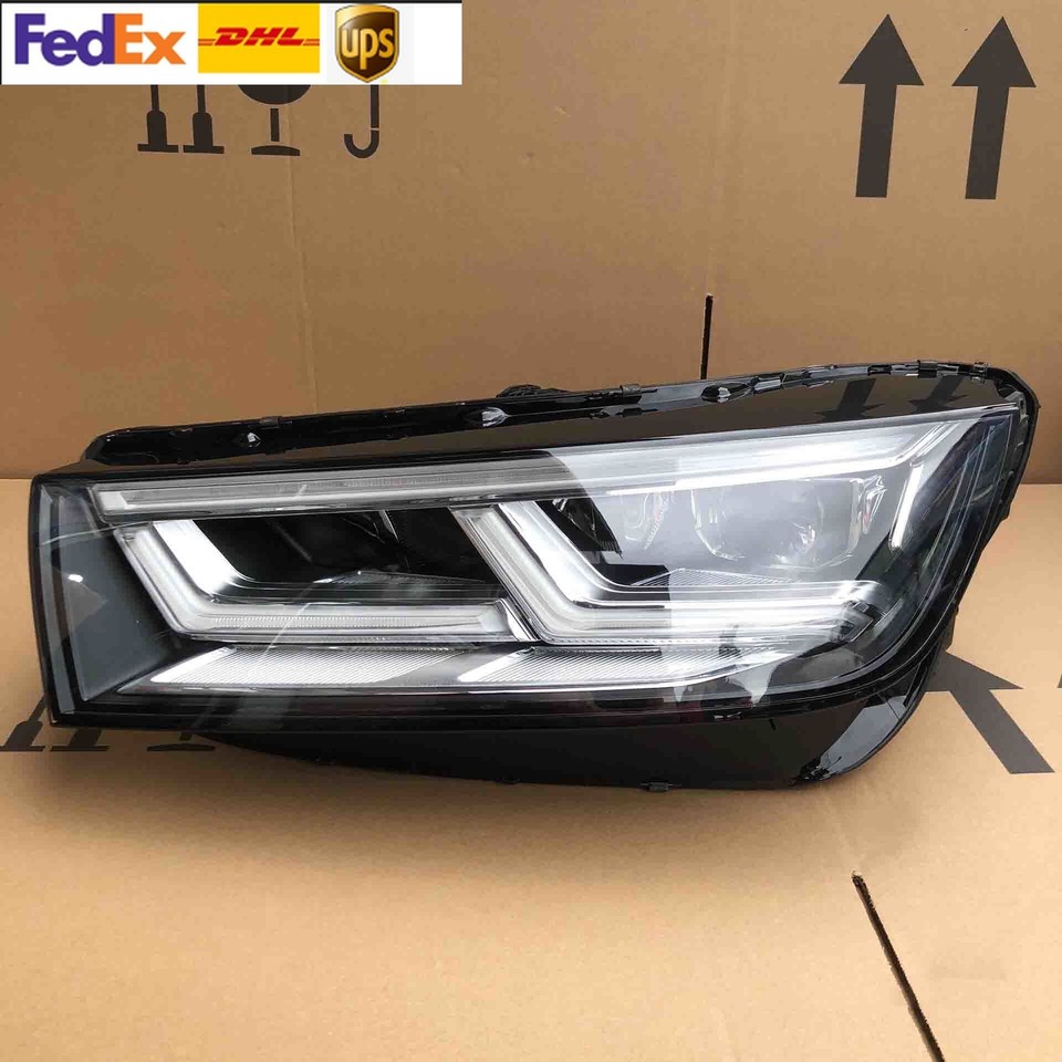 2018-2020 Audi Q5 SQ5 For Left Driver Side Full LED Headlight Headlamp ...