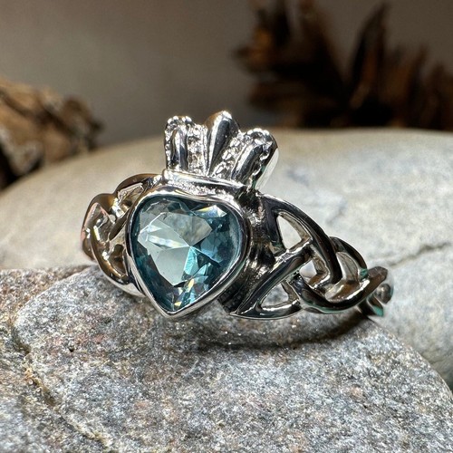 Claddagh Ring Irish Ireland Promise Wedding Ladies Heart Ring 925 | eBay