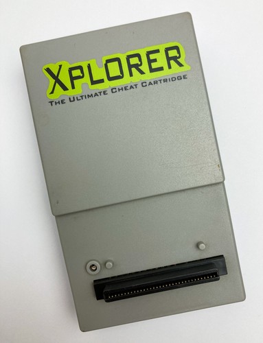 XPLORER: THE ULTIMATE CHEAT CARTRIDGE - Sony PlayStation 1 Grey Blaze ...