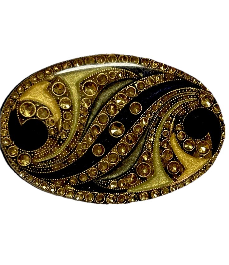 Trés Chic: Pierre Bex Vintage Art Deco Revival Brooch… - Gem