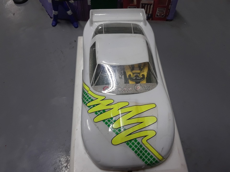 1/24 slot car. parma 4'' flexi-2 s wasp. tested on wood track runs good ...