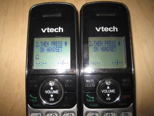 Lot of 2 Vtech CS6429-3 1.9 GHz Cordless Expansion Handset Phone | eBay