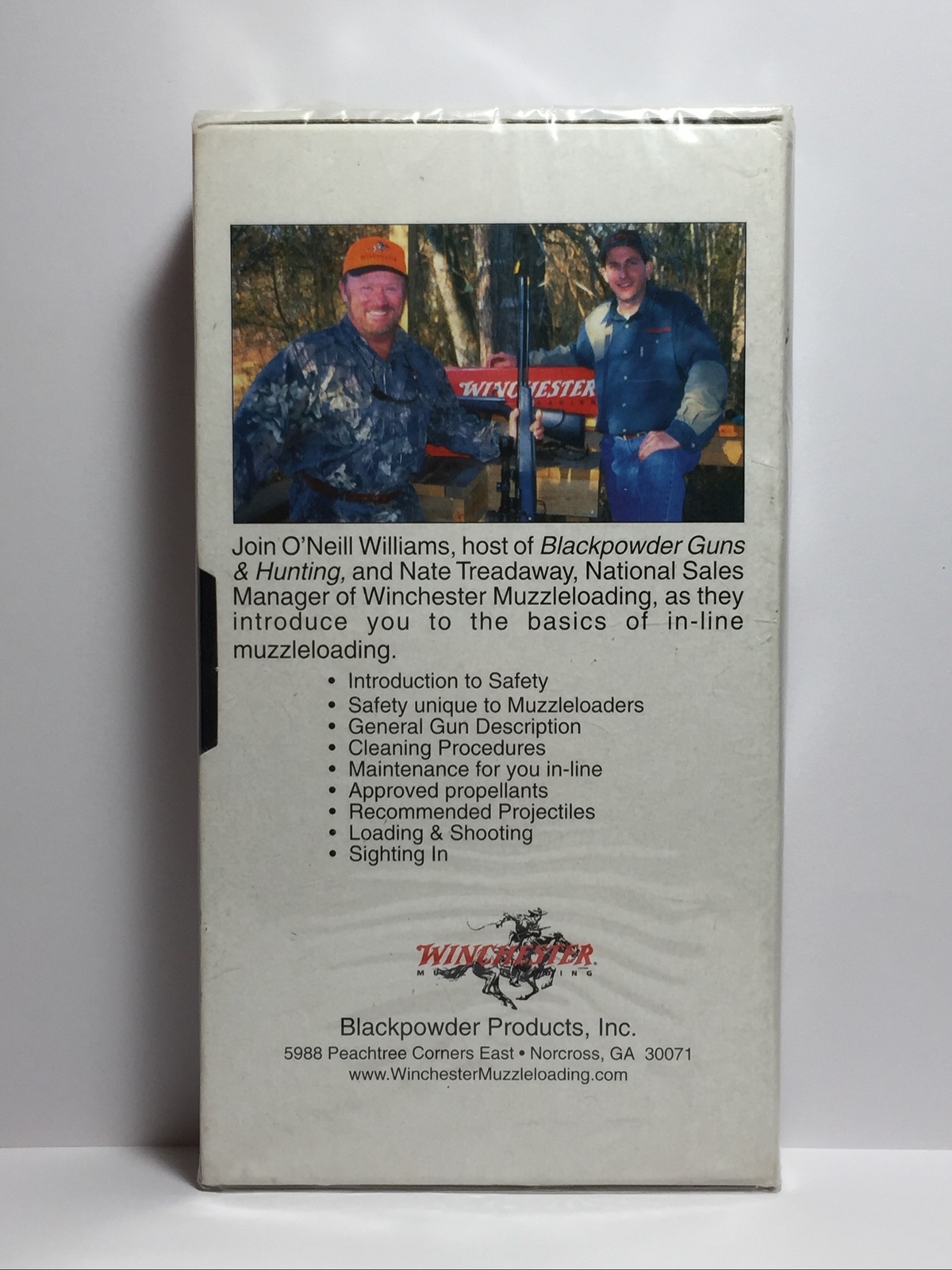 NOS Unopened WINCHESTER Muzzleloading Instructional Video VHS Tape | eBay