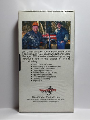NOS Unopened WINCHESTER Muzzleloading Instructional Video VHS Tape | eBay