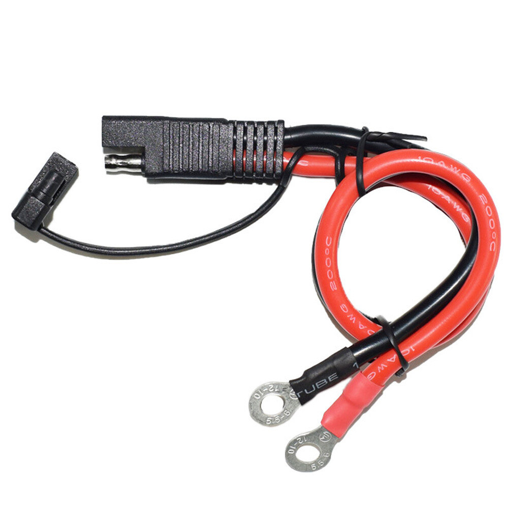 10AWG SAE Cable Battery Charging Cable SAE to O Ring Terminal ...