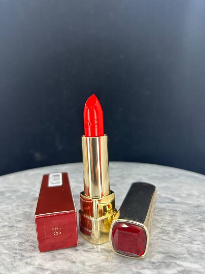 Dolce & Gabbana The Ruby Collection Lipstick limited edition #220 Devil ~ RARE!! | eBay