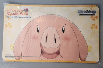 Weiss Schwarz Seven Deadly Sins Hawk Playmat *New/Sealed* | eBay