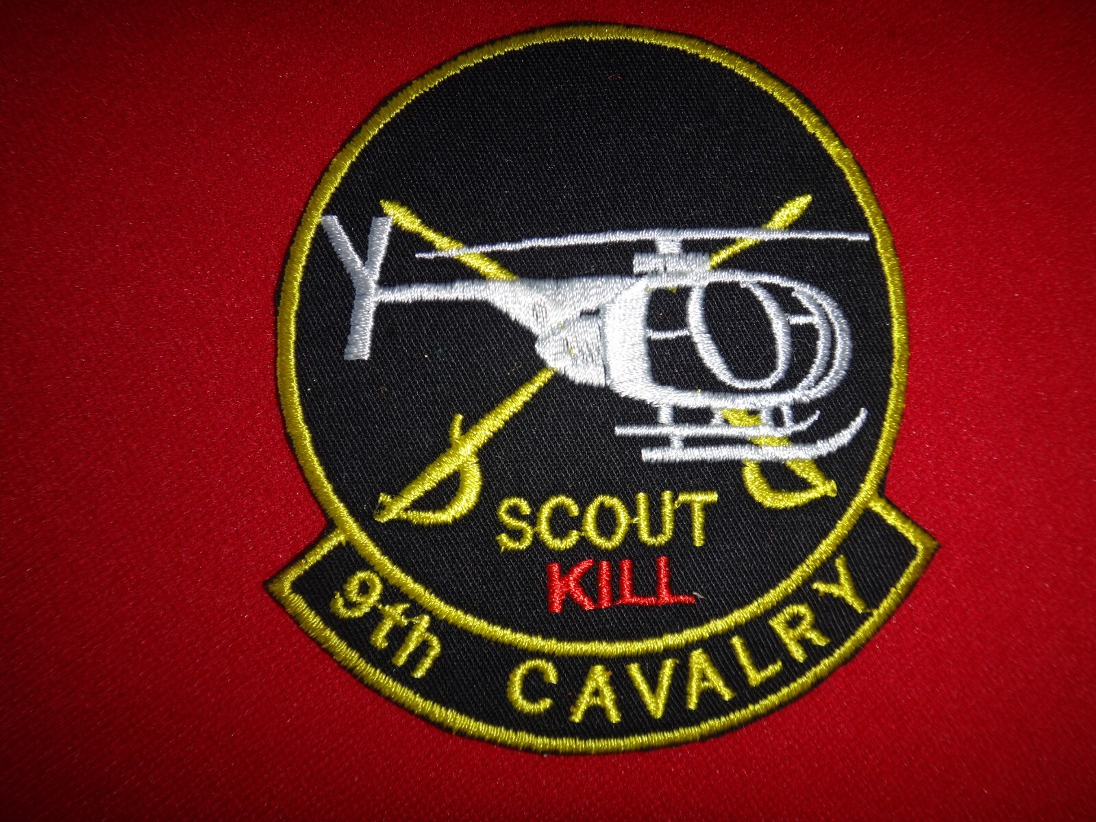 Vietnam War US Army 9th Cavalry Regiment SCOUT KILL Patch | eBay Australia