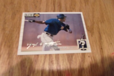 DARRYL HAMILTON 1994 UPPER DECK COLLECTORS CHOICE SILVER SIGNATURE ...