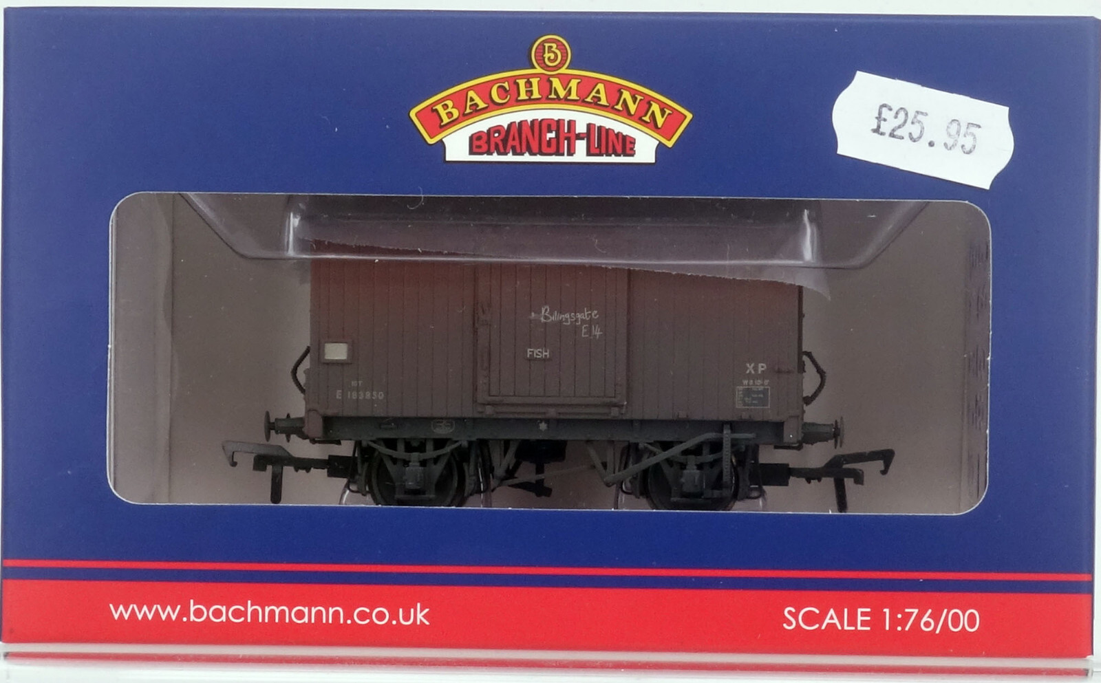 Bachmann 38-578 12t Fish Van BR Late Bauxite Weathered for sale online ...