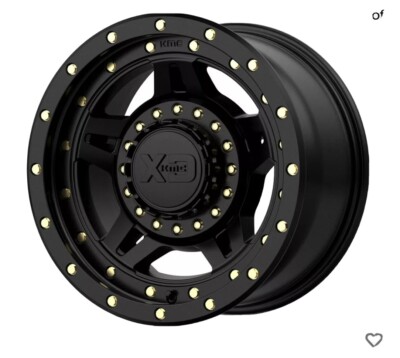 XD Series XD138 Brute 17x9 6x135/6x5.5" -12mm Satin Black Wheel Rim 17 ...