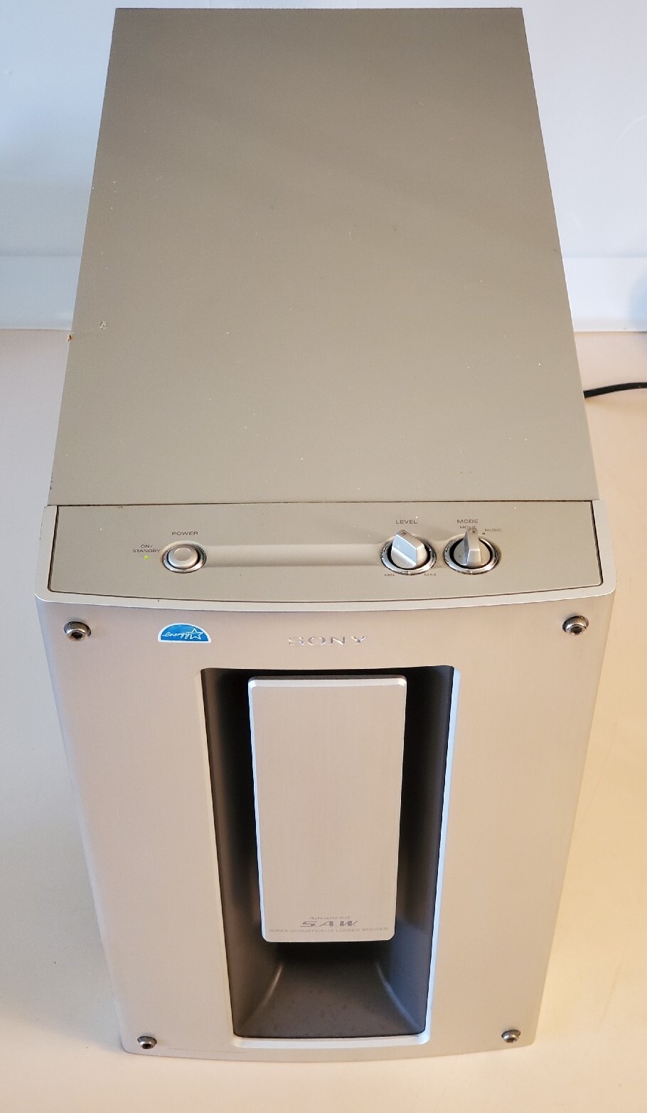 Sony Sa-wms815 Active Powered Subwoofer Super Acoustically Loaded ...