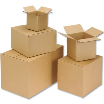 Shipping Boxes - Multiple Sizes - Mailing Moving Gift Wrapping Packing ...