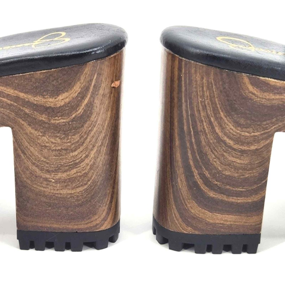 Jessica Simpson Tollia Clog Mules Faux Shearling Leopard Print Women's ...