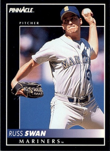 1992 Pinnacle Russ Swan Seattle Mariners #484 Baseball Card | eBay