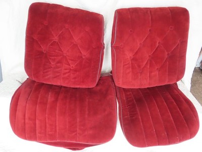 GM B BODY FRONT 60/40 SPLIT BENCH SEAT COVER SET UPPER LOWER UPPER ...