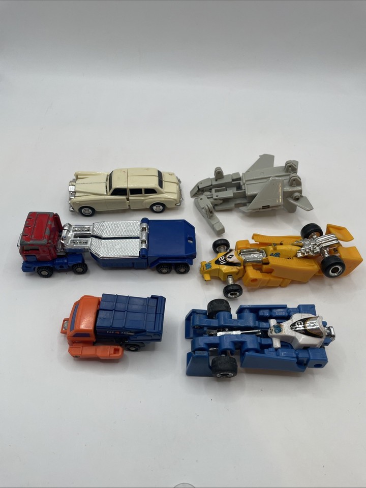 Lot Of 27 GoBots In Carrying Case 1982/3/4 Tonka/Bandai Japan ...