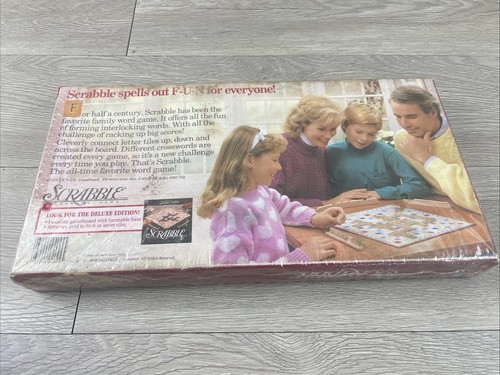 Scrabble 1989 Crossword Game Irwin Milton Bradley # 17 New Sealed ...