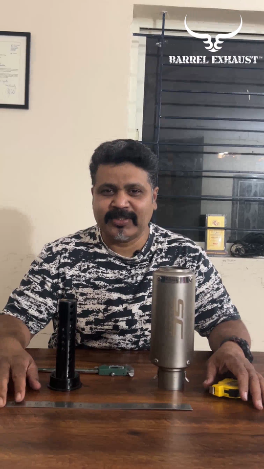 DB Killer Baffle Fits SC Project CRT 70mm Off-road Motorcycle | Black ...