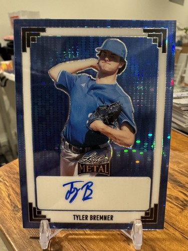 2024 Leaf Metal Baseball Tyler Bremner Prospect RC Auto #/5 SSP🔥📈 | eBay
