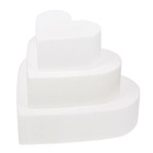 3pcs cake flour polystyrene cake foam cake forms Cake Shape Model | eBay