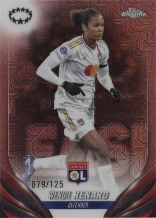 2023-24 Topps Chrome Uefa Women's Champions League - Wendie Renard #3 ...