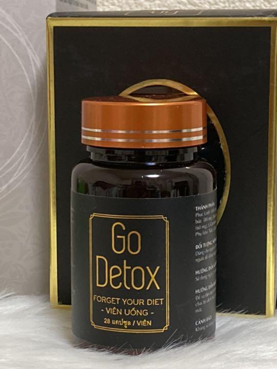 3 Boxes GO DETOX Weight Loss Fat Burning Pills 100% Herbs, Giam can GO ...