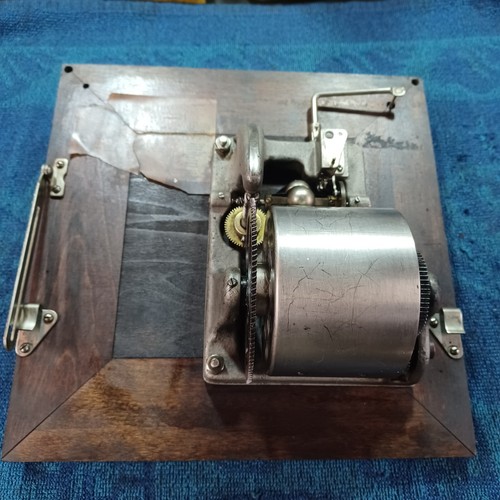 VICTOR VICTROLA 2 SPRING MOTOR W/MAHOGANY BOARD***MOTOR REBUILT*** | eBay