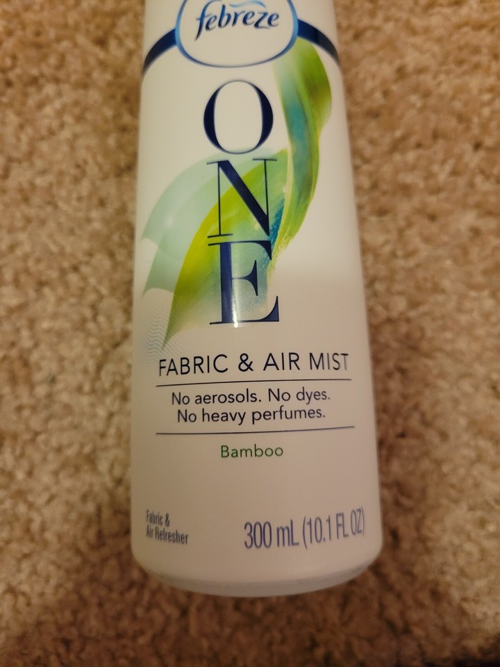 Febreze One Air & Fabric Mist Refresher Spray & Two Refills-Bamboo ...