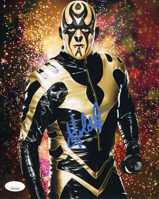 Goldust Dustin Rhodes (8x10 metallic) JSA COA WWE WWF photo signed ...