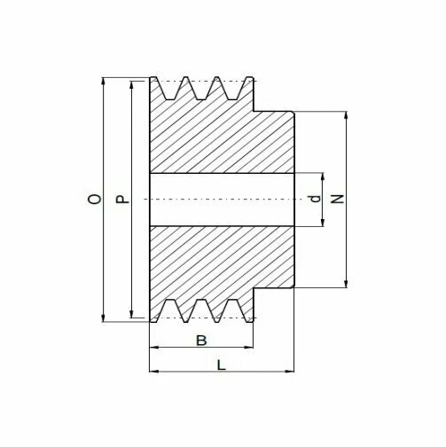 Variable Pitch Sheaves Adjustable Speed V-Belt Pulleys, 52% OFF