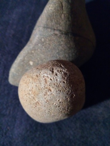 Prehistoric Paleo-American metate and mano. | eBay