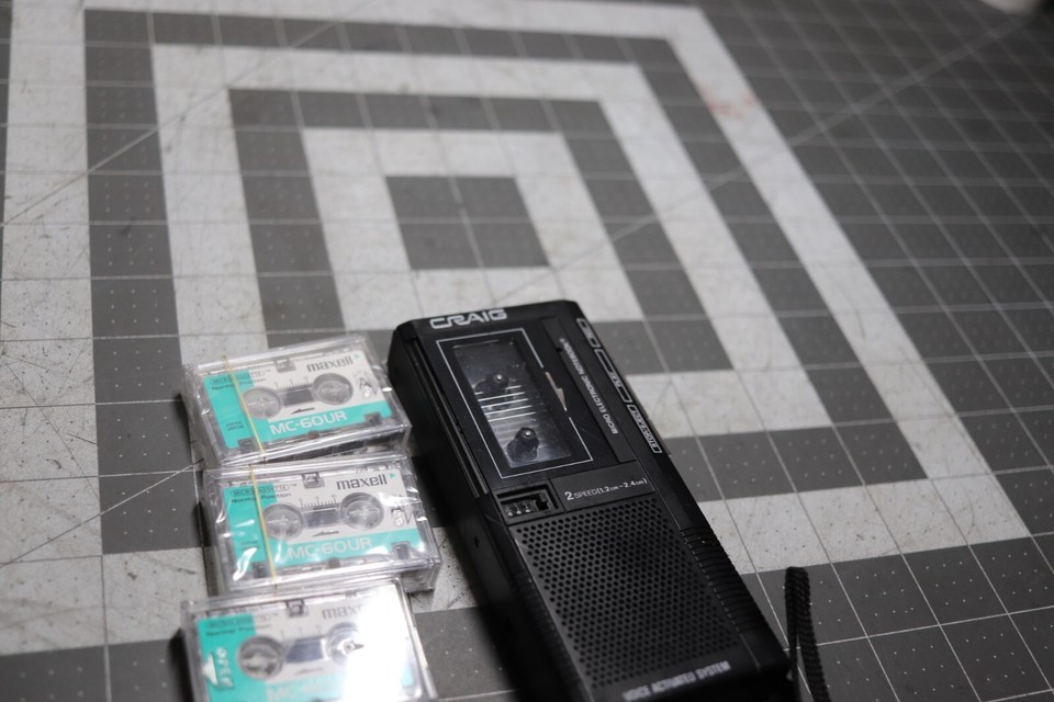 Craig Micro Electronic Recorder Model J553 | eBay