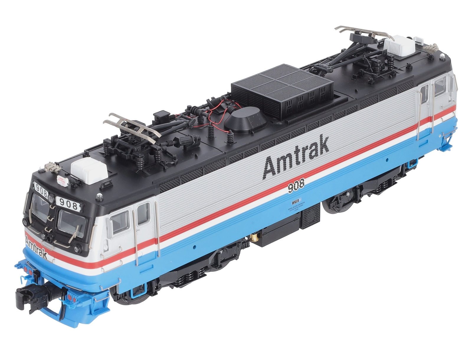 Atlas Big O Motive 6202-1 Amtrak 908 Aem-7 Electric Engine Locomatic ...