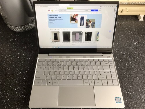 GEOBook 3Si 13.3" Laptop Windows 10 Intel Core i3 4GB 128GB SSD Silver ...